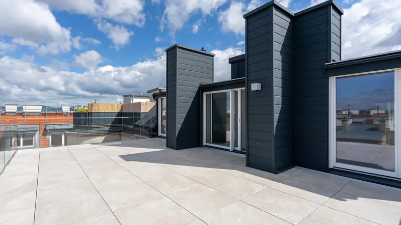 Exklusive Penthouse - Wohnung, mit dem Lift direkt in die Wohnung und ...