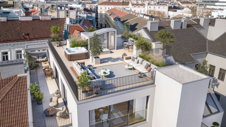 Exklusives Penthouse im Servitenviertel - Luxus, Design und ...