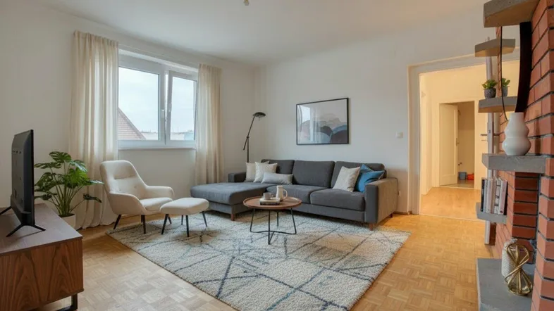 Gut geschnittene 3-Zimmer-Wohnung mit Lift & Hofparkplätzen