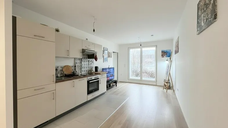 Modern, ruhig & mit Traumterrasse: 2 Zimmer im hochwertigen Neubau mit ...