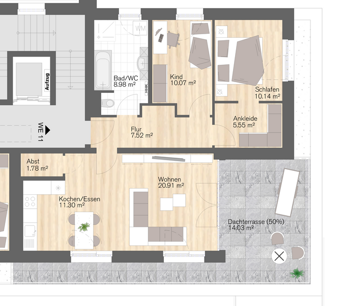 Modernes 11FH auf dem Kaßberg - KfW40 - Projekt - KPM Bau GmbH in Chemnitz
