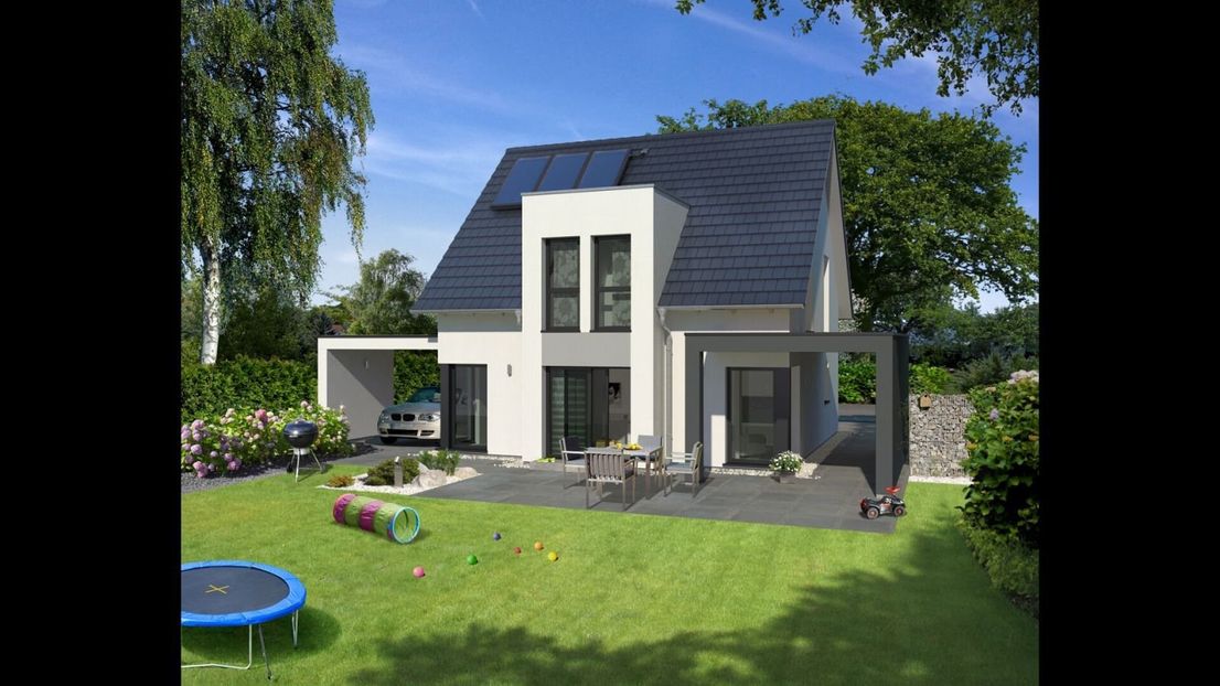 Ansicht vom Garten optional mi