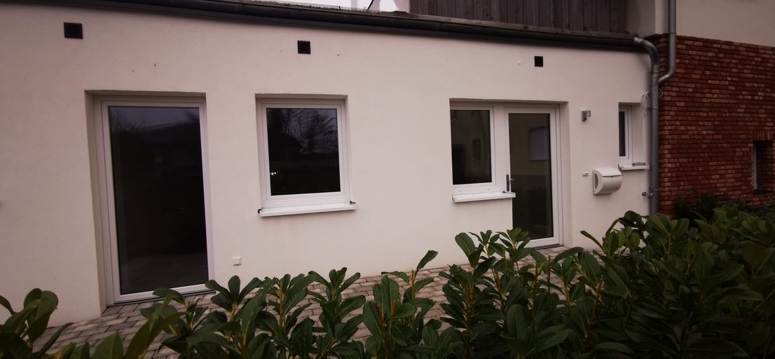 Eingangsbereich und Südterrass