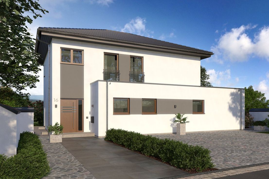 Modernes Einfamilienhaus