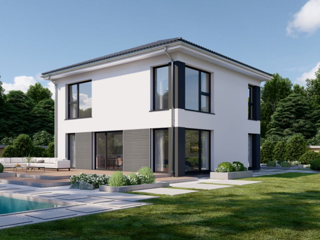 Stadtvilla KFW 40 QNG - Bezugsfertig - Südlage