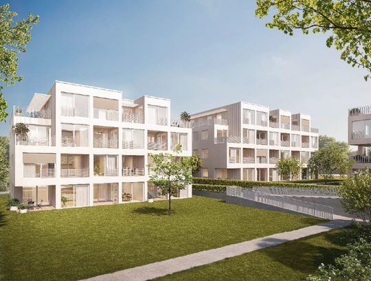 Erstbezug mit Balkon und Einbauküche: Exklusive 3-Raum-Penthouse ...