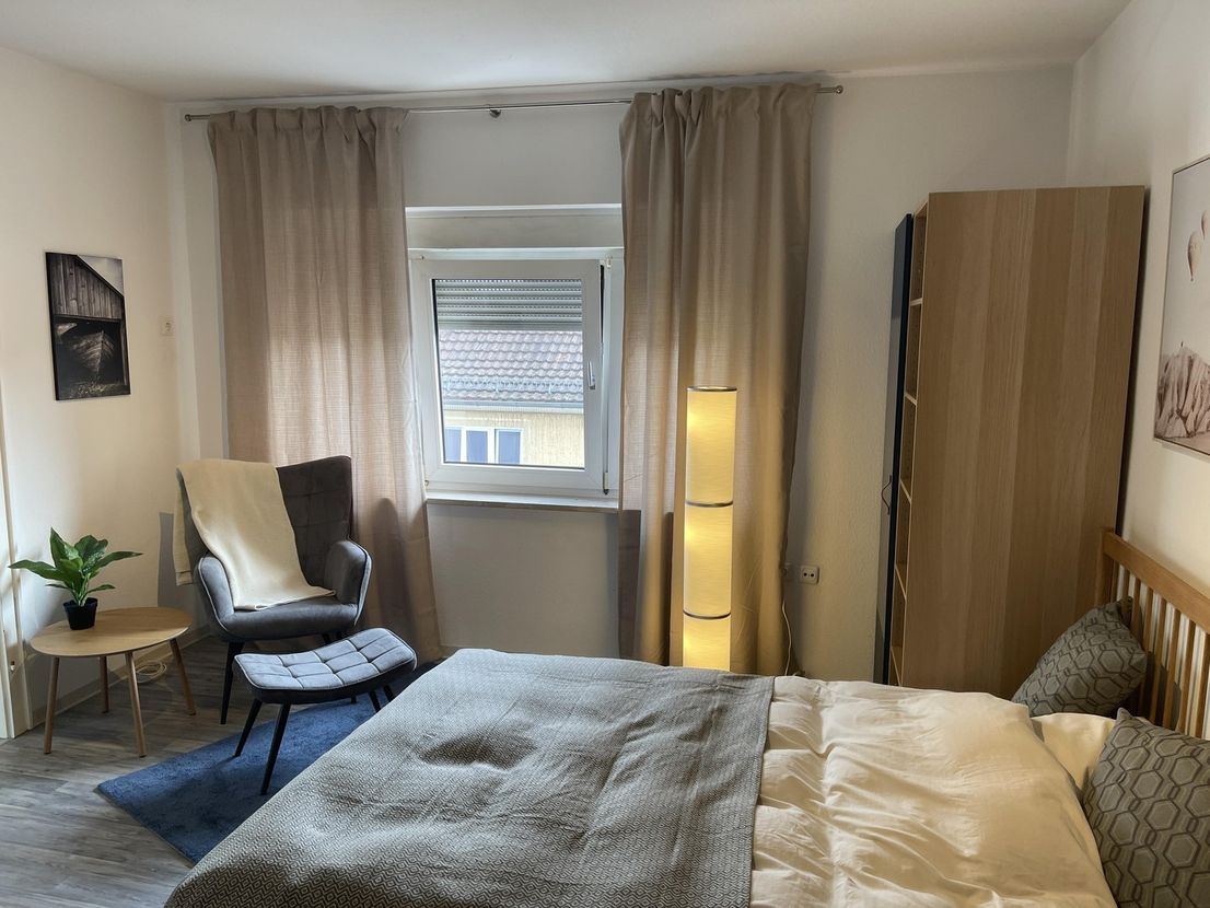 Schlafen und Sitzecke