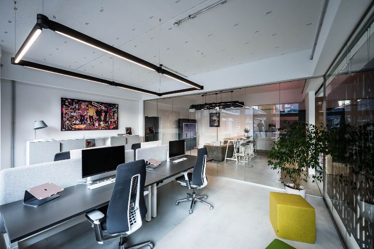 Kreative Arbeitsplätze in