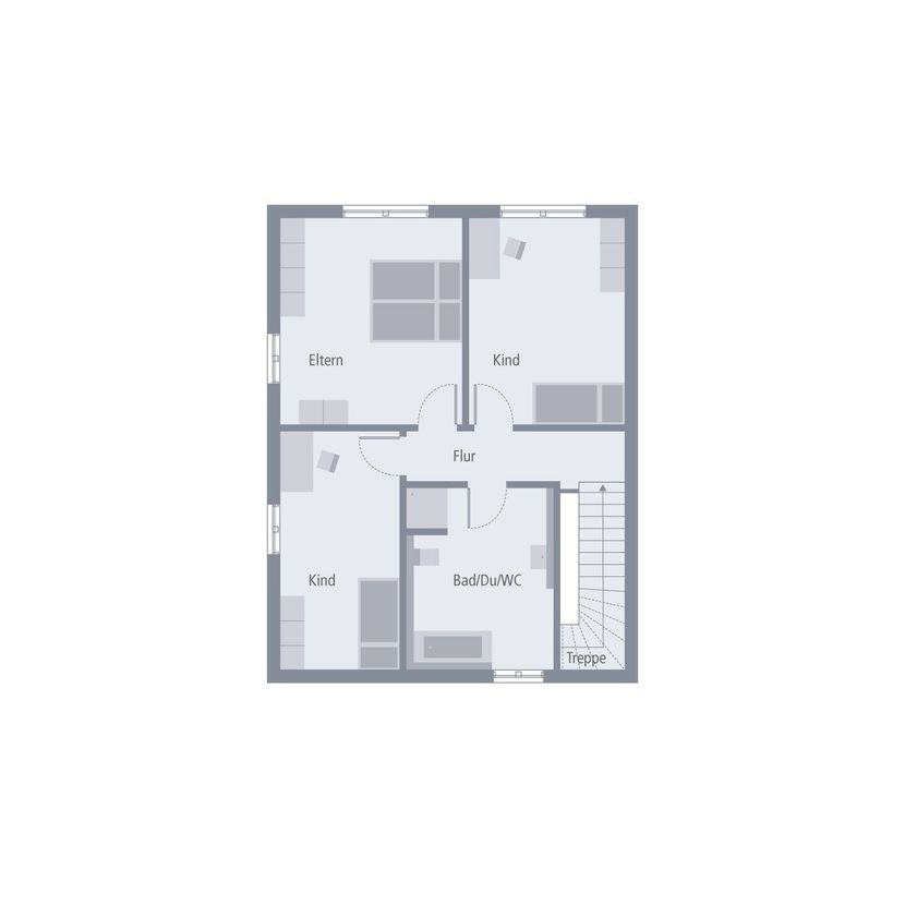 Grundriss Dachgeschoss