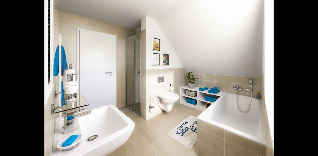 Raumwunder 100 Badezimmer