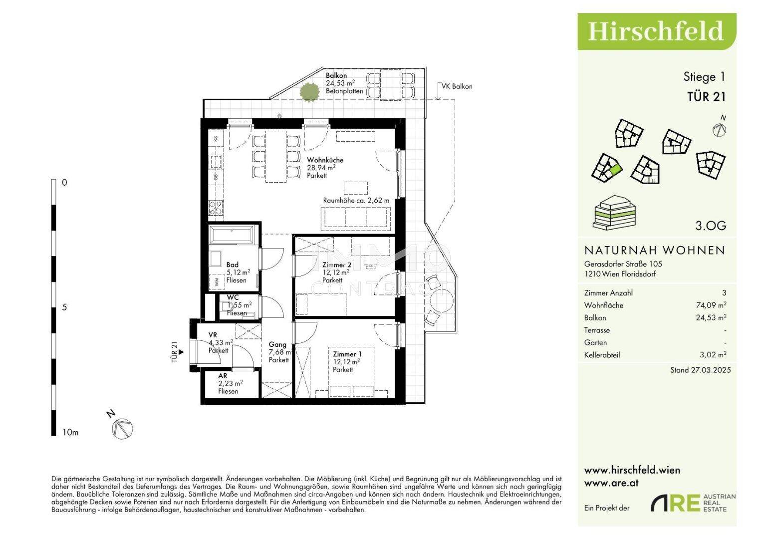 Neu (01.02.): Provisionsfrei: Hirschfeld - Preis jetzt sichern: 3 ...