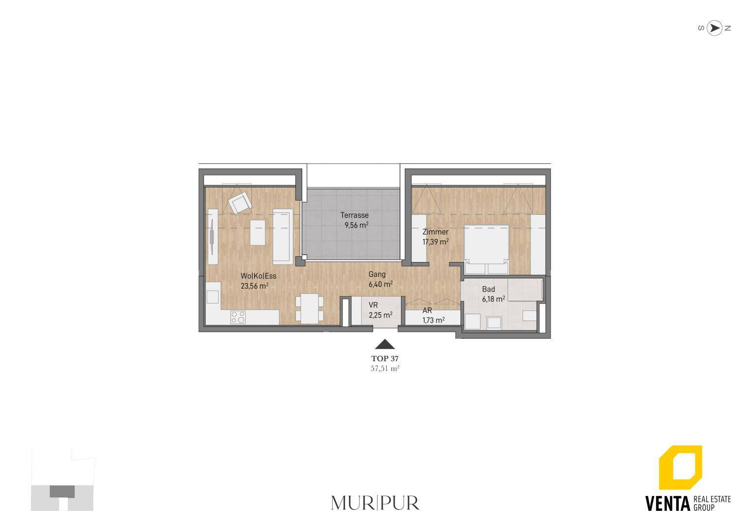 BAUSTARTAKTION: -8,5%! Lebenswerter Wohnraum Nähe dem Augartenpark mit ...
