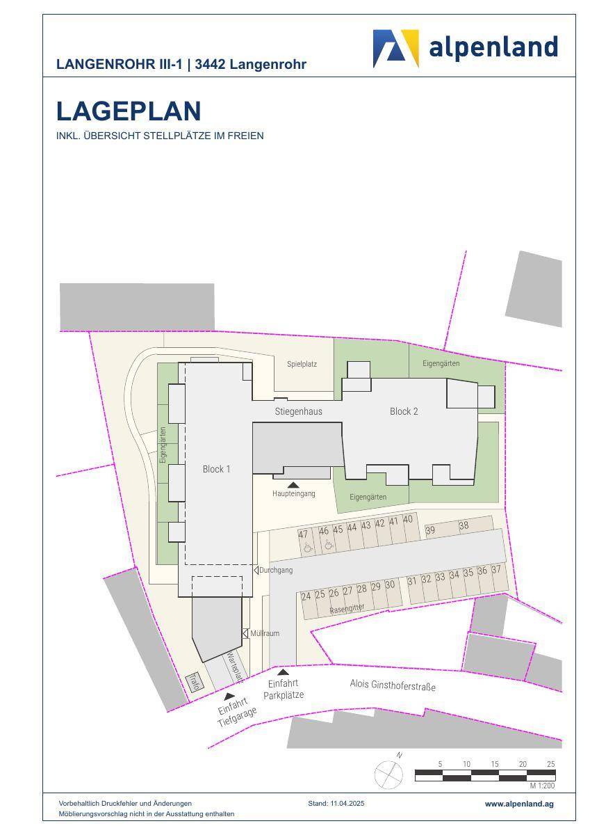 LANGENROHR III/1, "Betreutes Wohnen (BV)" - geförderte Mietwohnung, EG ...