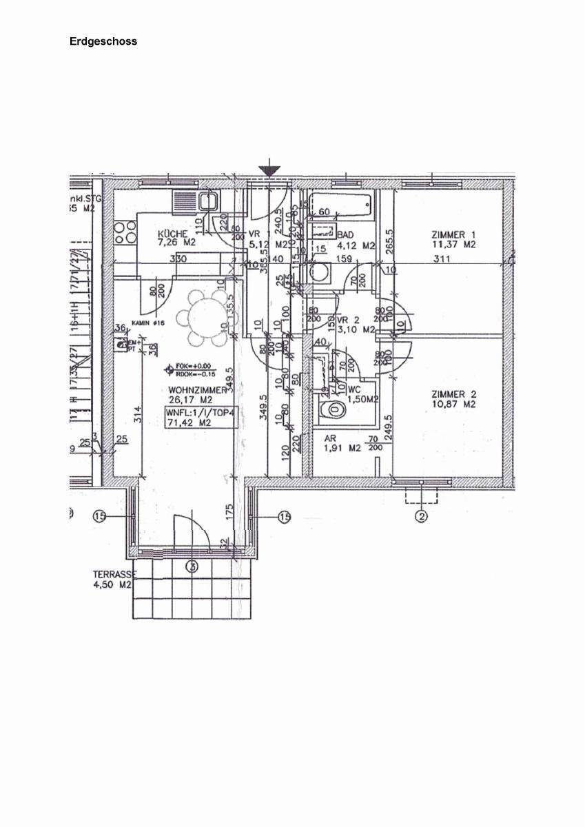 SCHWARZAU I/1, geförderte Mietwohnung, EG, Top 1/4, 1200/00046330/00001104
