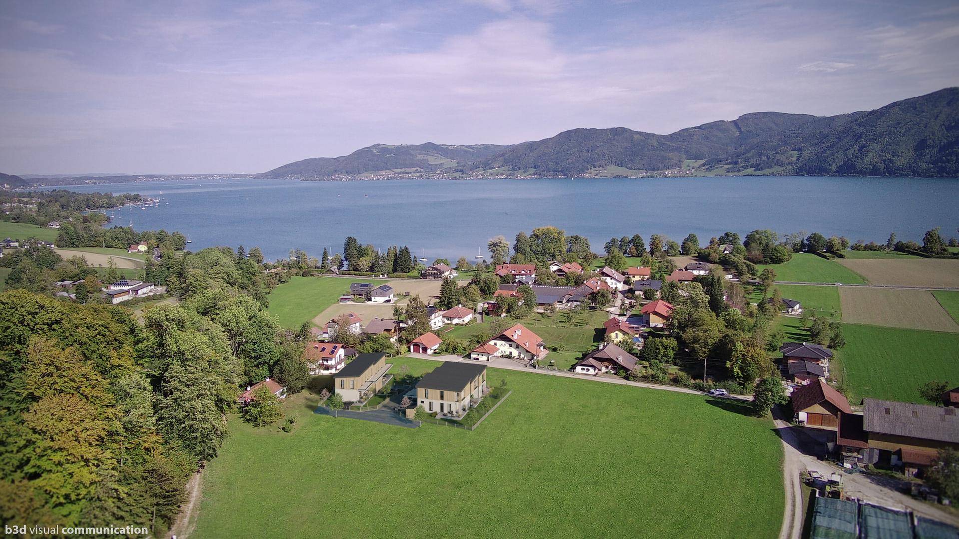 Exklusive Doppelhaushälfte Top B1 in Nußdorf-Zell am Attersee