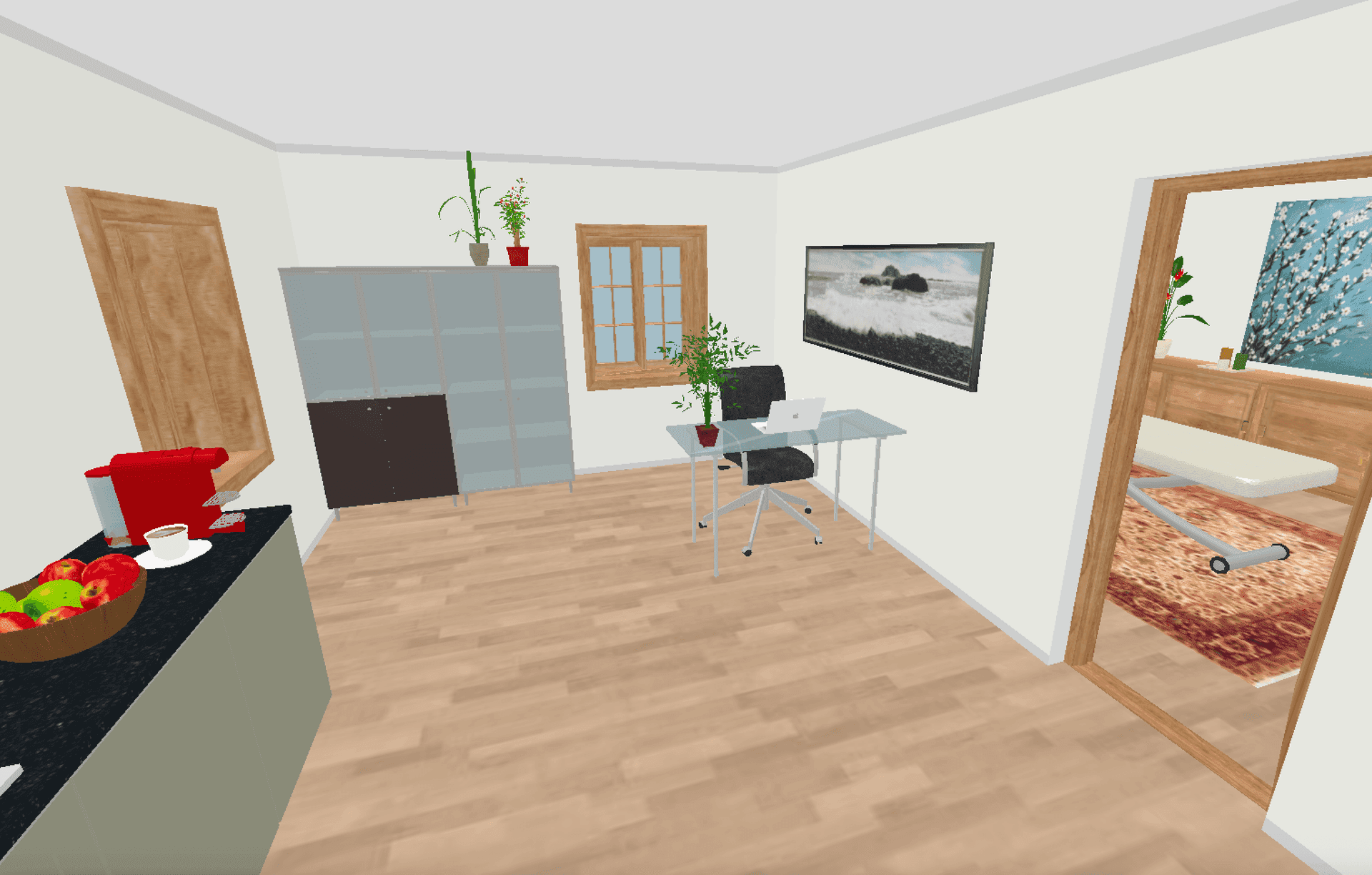 Ruhiger Praxis- / Büroraum (33 m²) mit WC & Parkplatz – Sitzenberg-Reidling