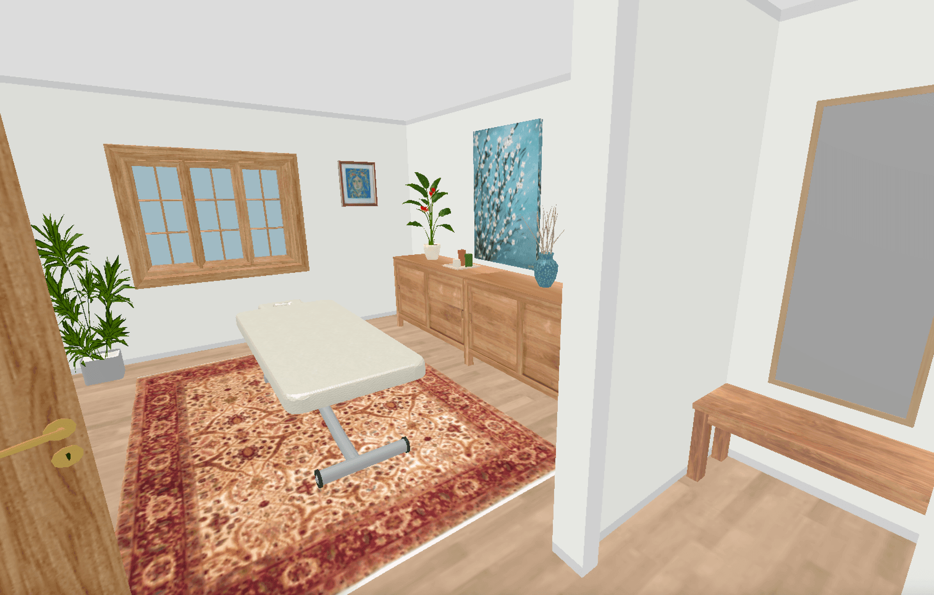 Ruhiger Praxis- / Büroraum (33 m²) mit WC & Parkplatz – Sitzenberg-Reidling